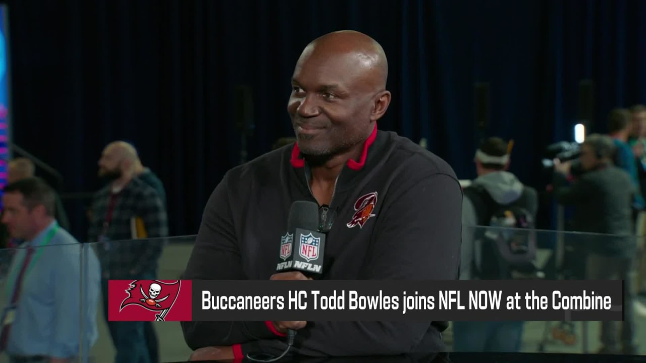 HC Todd Bowles' Interview at 2023 NFL Scouting Combine on Kyle Trask ...