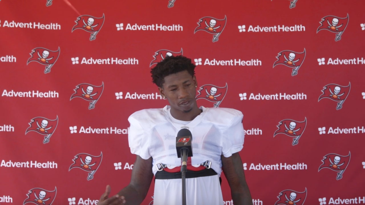 Jaelon Darden on QB Tom Brady, Preparation for First NFL Game | Press ...