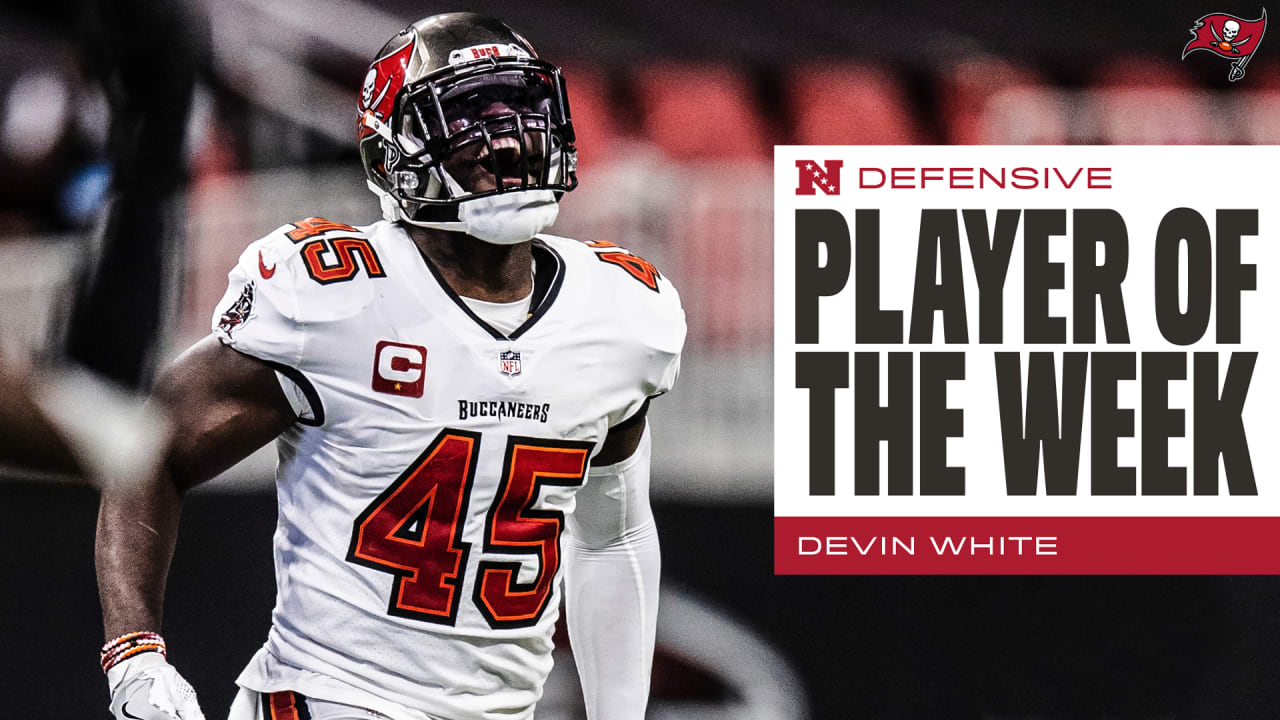Devin White named the NFC Defensive Player of the Week for Week 15