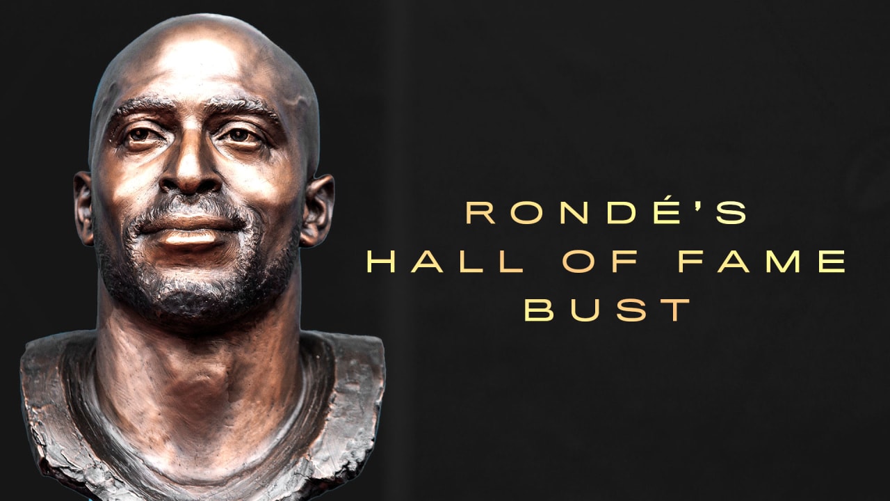 Rondé Barber’s Hall of Fame Bust, Legacy Set in Stone | Prototype