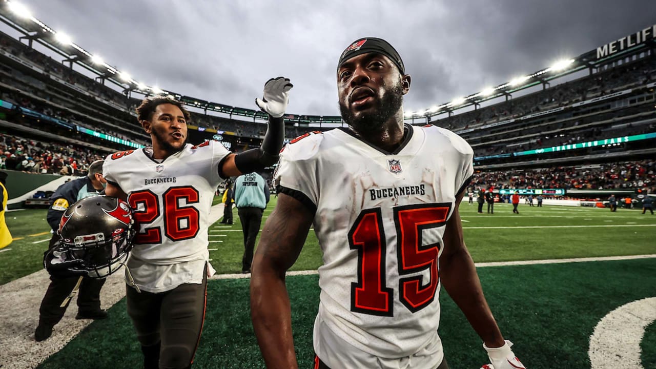 Cyril Grayson & Bucs Celebrate After Game Winning TD Drive ...