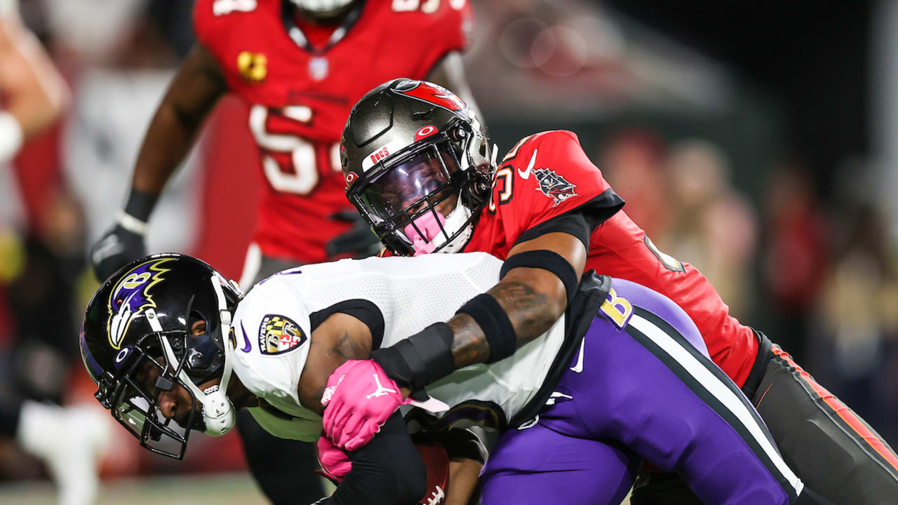 NFL Week 8: Baltimore Ravens vs. Tampa Bay Buccaneers Team Score ...