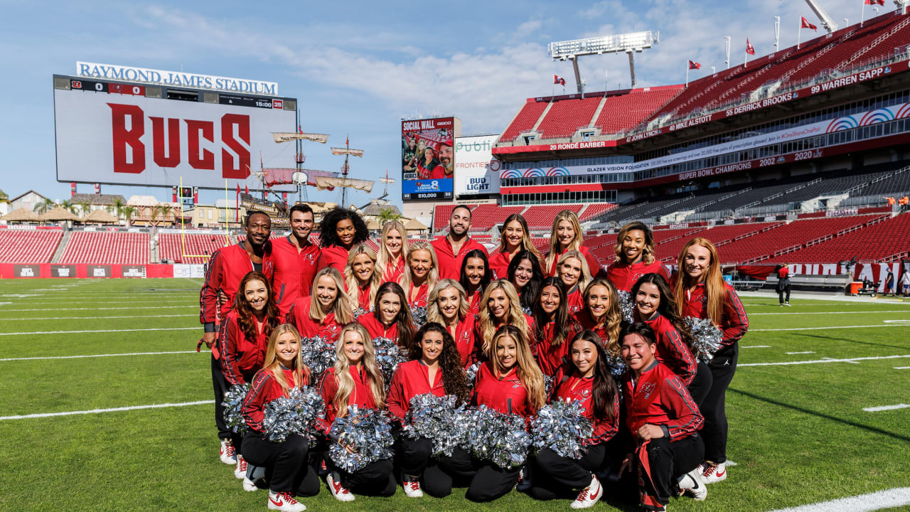 Bucs Cheerleaders Photos from Bengals vs. Bucs Game