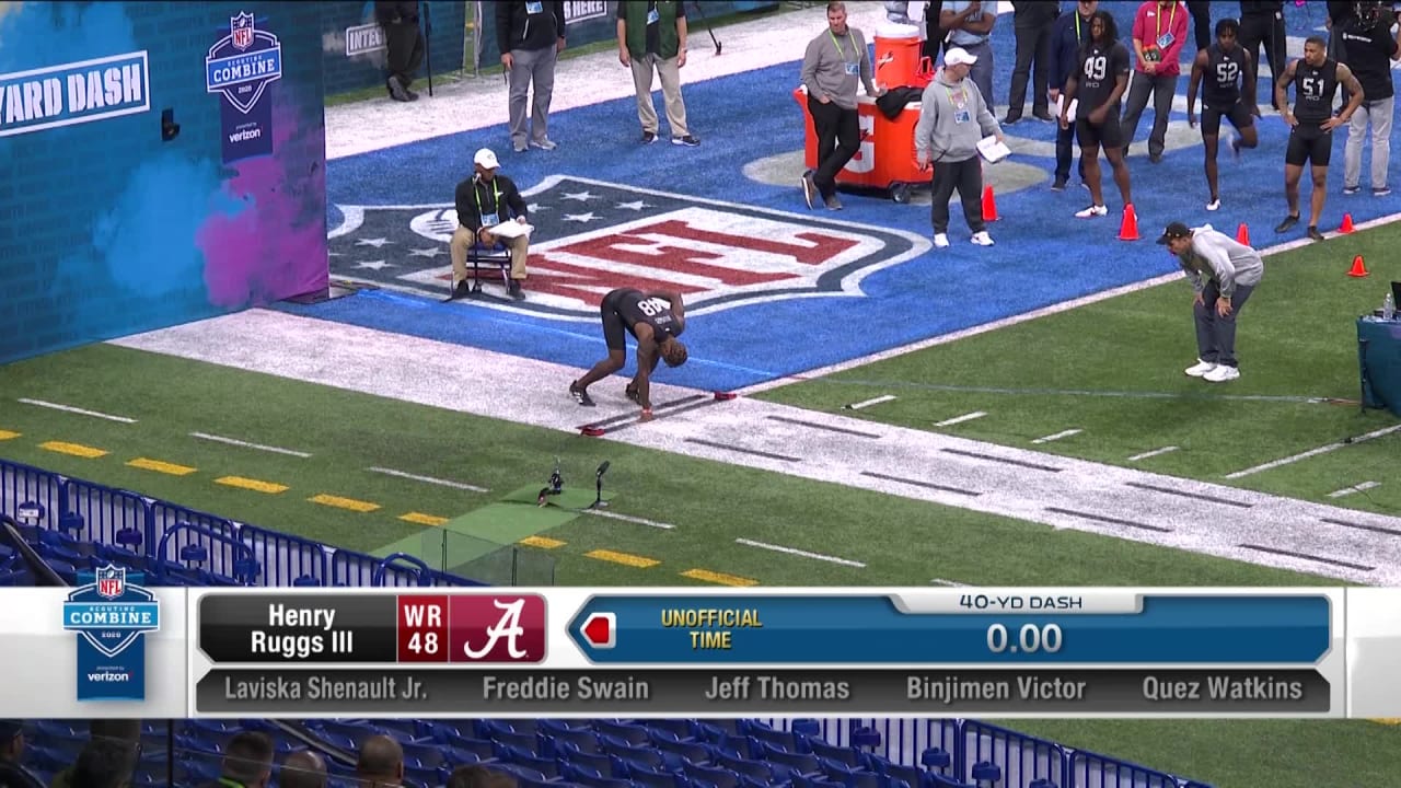 Top WR Highlights from the Combine