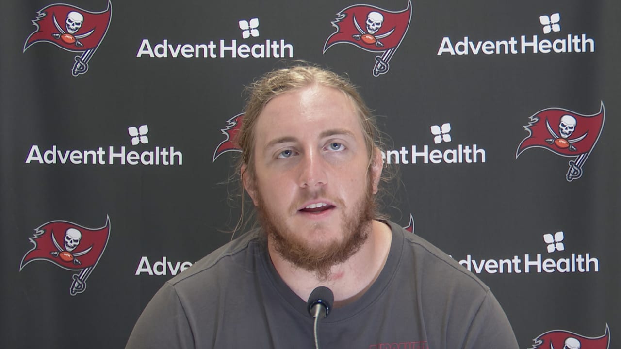 Alex Cappa, Tom Brady, 2020 Bucs Training Camp