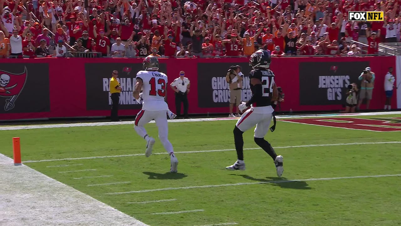 HIGHLIGHT: Mike Evans Hauls in Baker Mayfield Long TD Pass vs. ATL