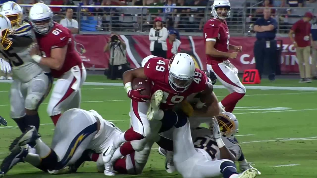 Hills Reaches Across Goal Line For TD