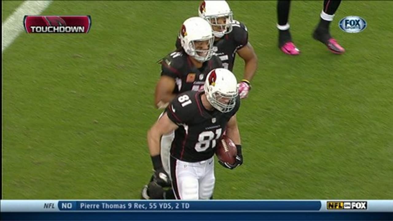 Jim Dray catches 7-yard TD