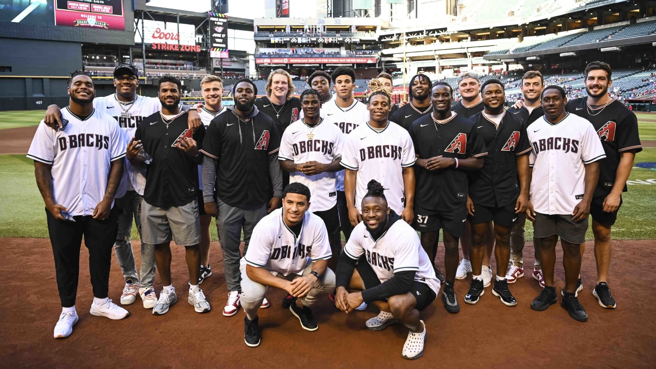 PHOTOS: Rookie Class Visits Diamondbacks Game