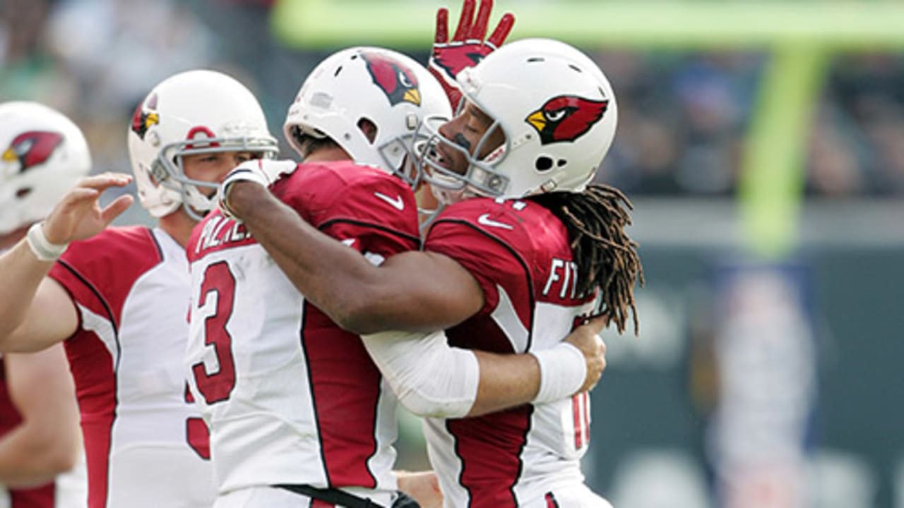 The history of Fitz touchdowns by QB