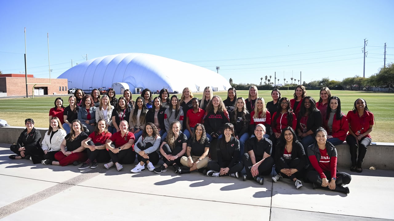 The women working at the Arizona Cardinals are "phenomenal," as five ...