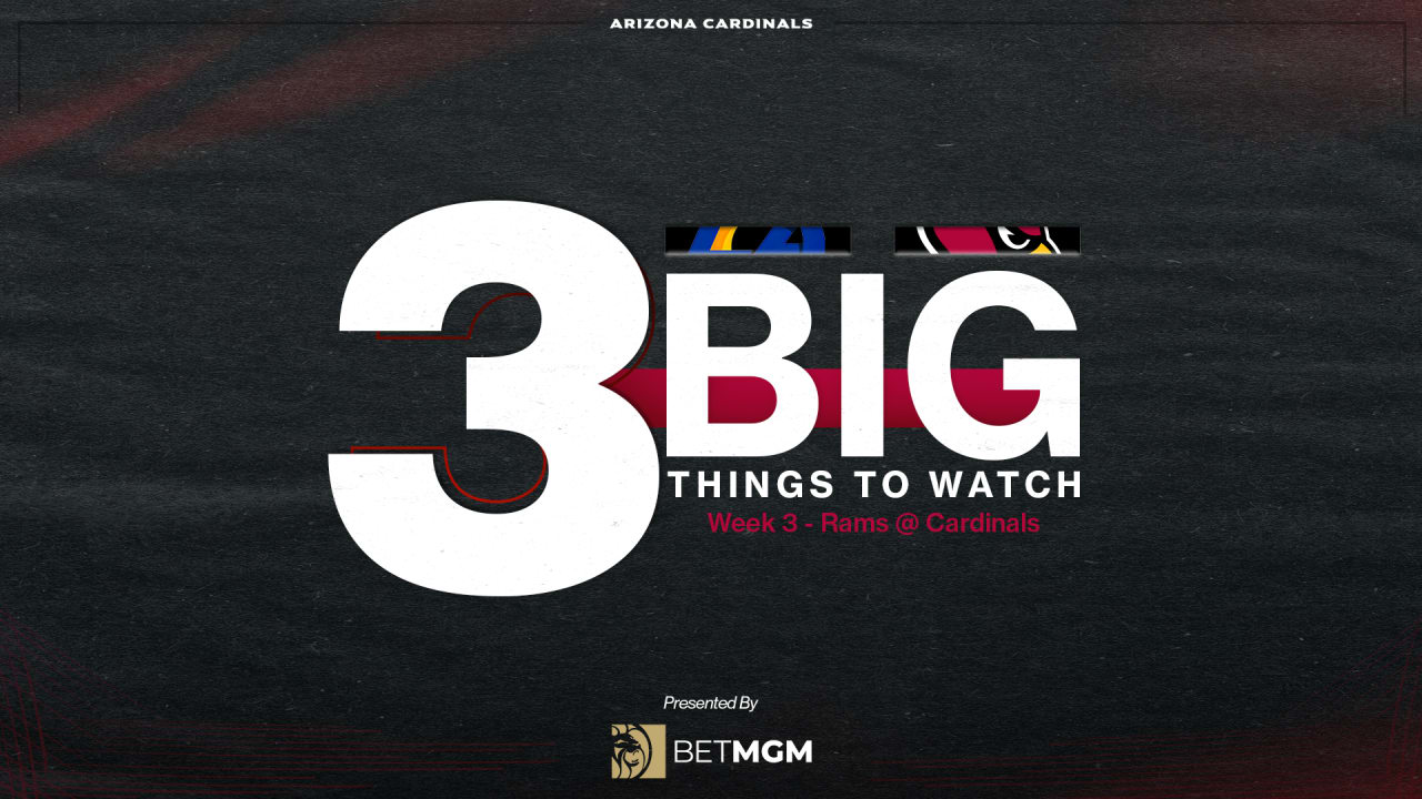 Three Big Things: First Rams Week