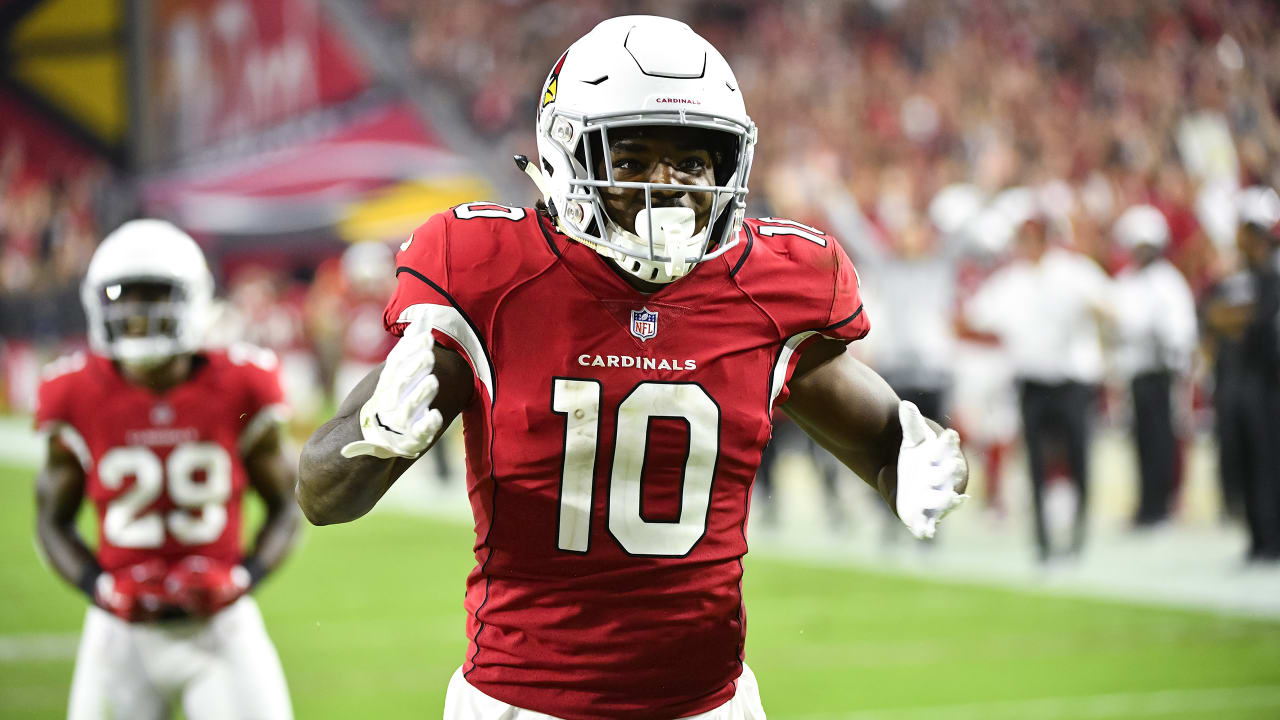 Chad Williams celebrates first career TD