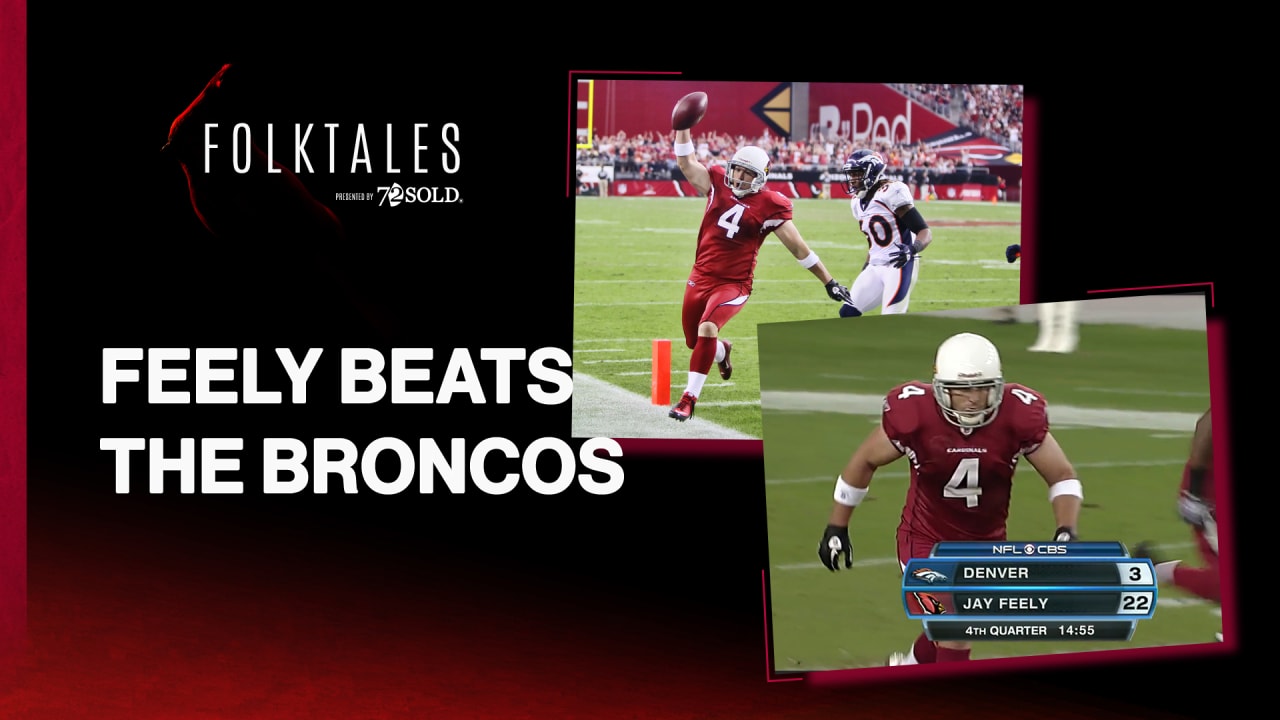 Cardinals kicker Jay Feely had the game of his life by outscoring the Broncos by himself in a ...