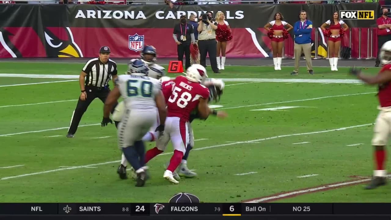 Thompson Inches From Returning Interception For Score