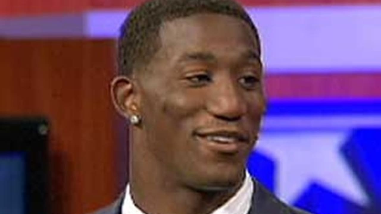 Antrel Rolle On Set At NFLTA