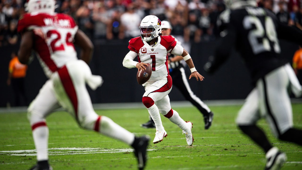 Cardinals quarterback Kyler Murray knows he has to use his legs to make ...