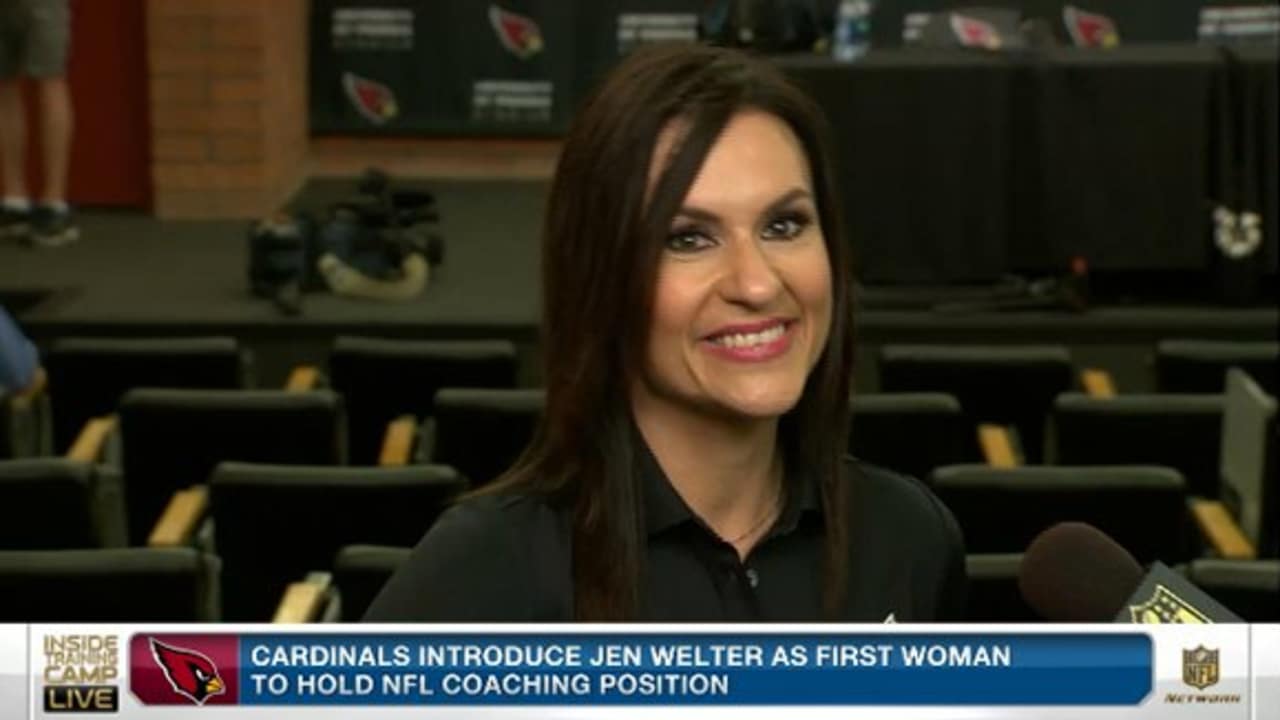 Jen Welter expresses excitement for start of camp