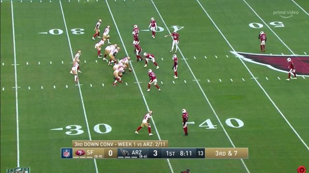 Cardinals Collapse Pocket For Third-Down Sack
