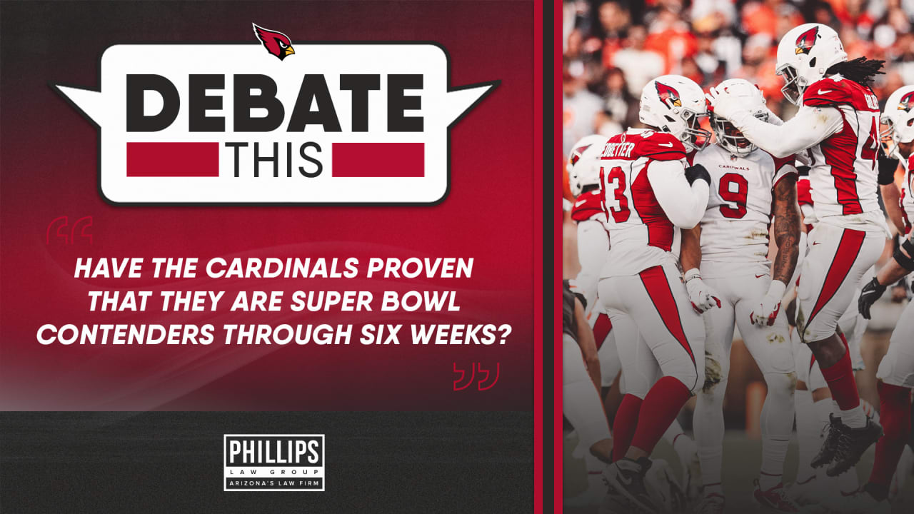 Debate This: Are The Cardinals Super Bowl Contenders