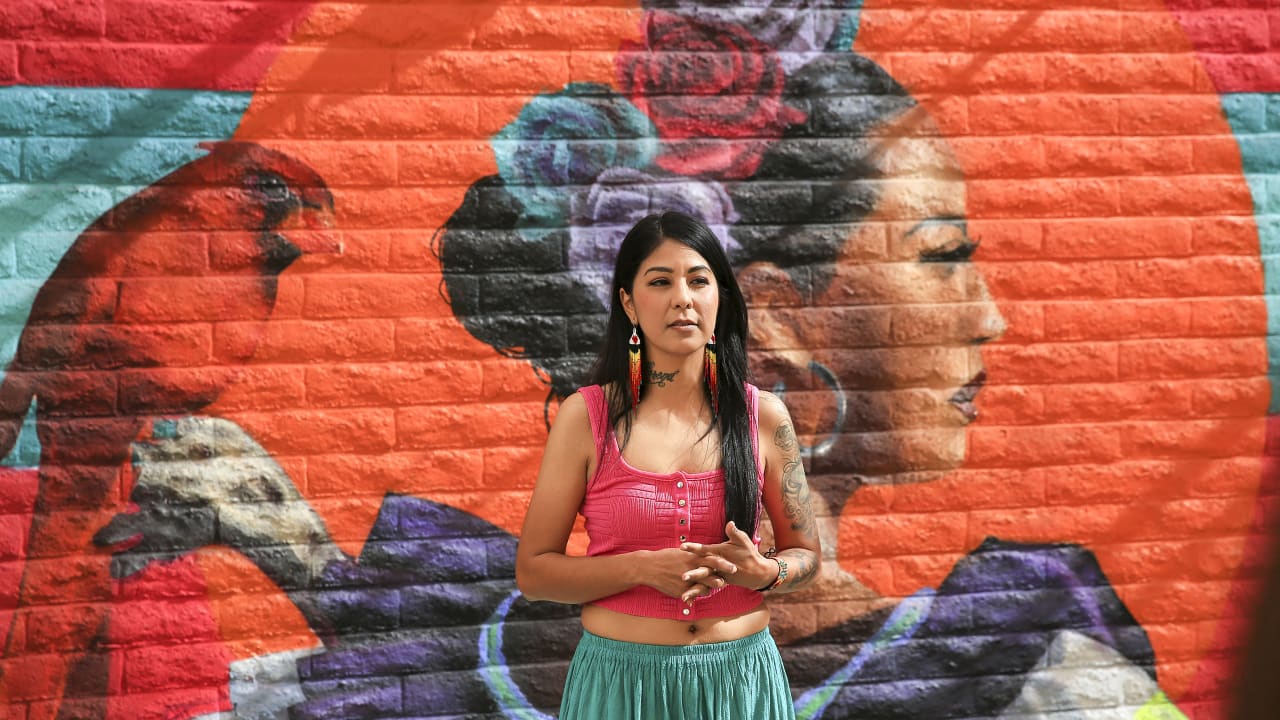 Cardinals Highlight Mural From Super Bowl Artist La Morena