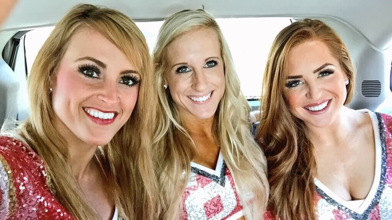 Cheerleader Kristen at the Pro Bowl