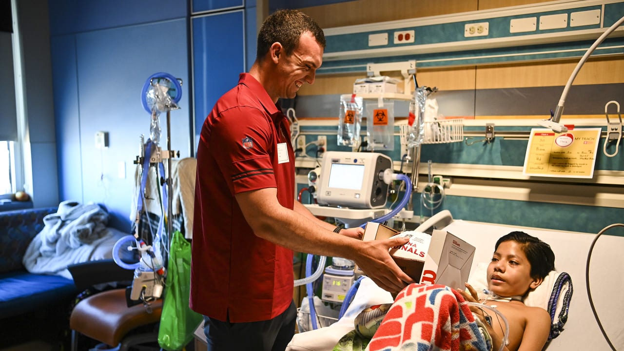 Cancer Visit Hits Close To Home For Nolan Cooney