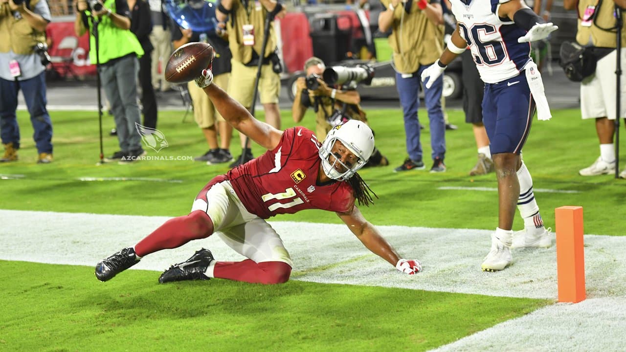 Cards Sequences: Larry Fitzgerald's 100th TD Catch