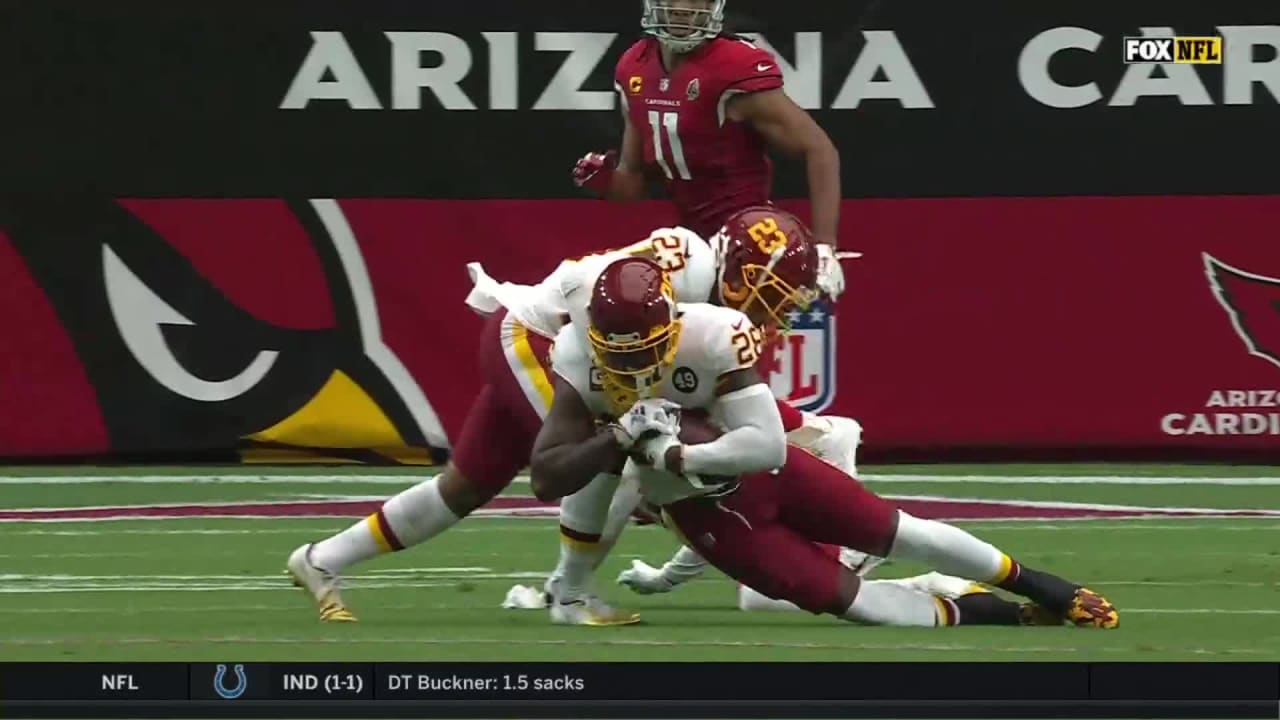Landon Collins Reads Kyler Murray's Eyes For INT