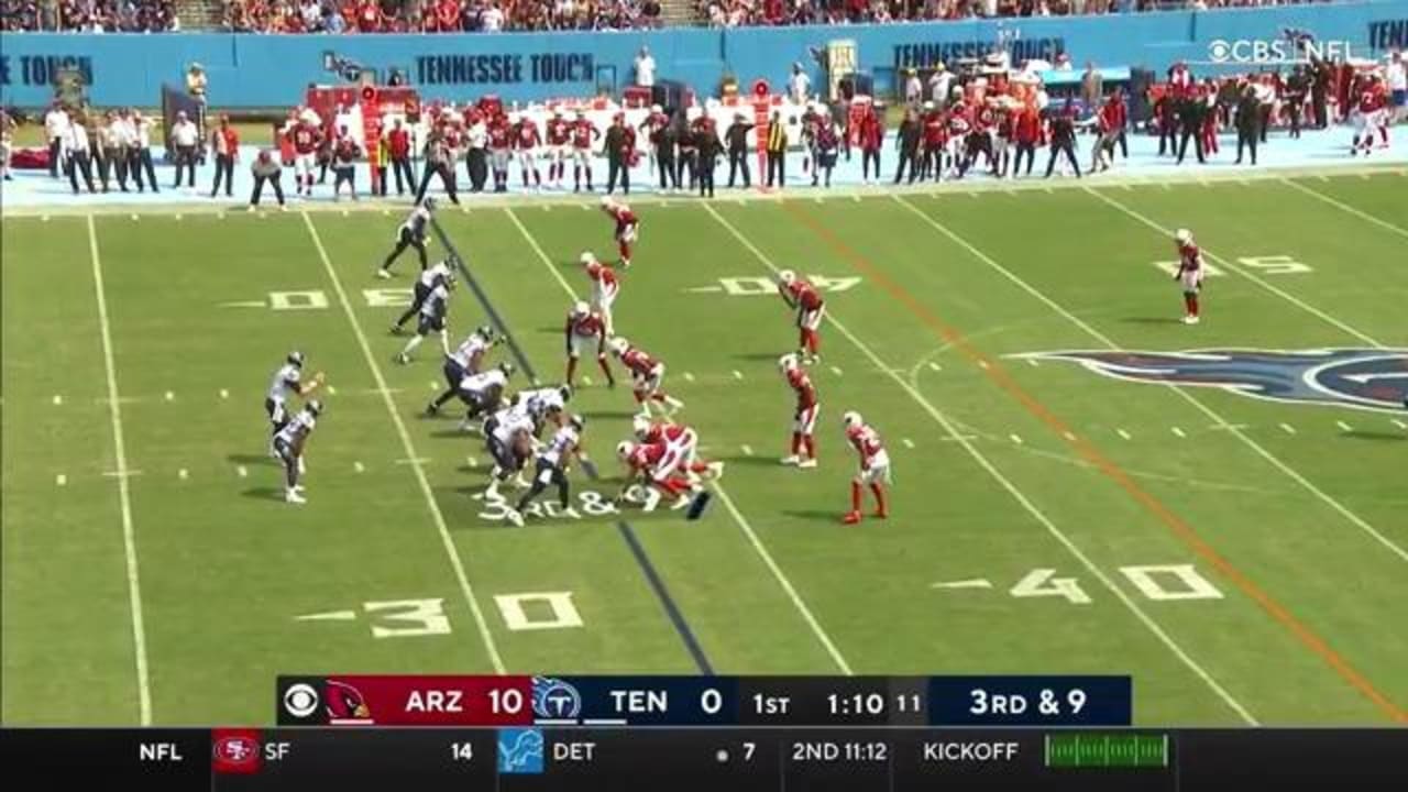 Chandler Jones Records his THIRD Sack of First Quarter
