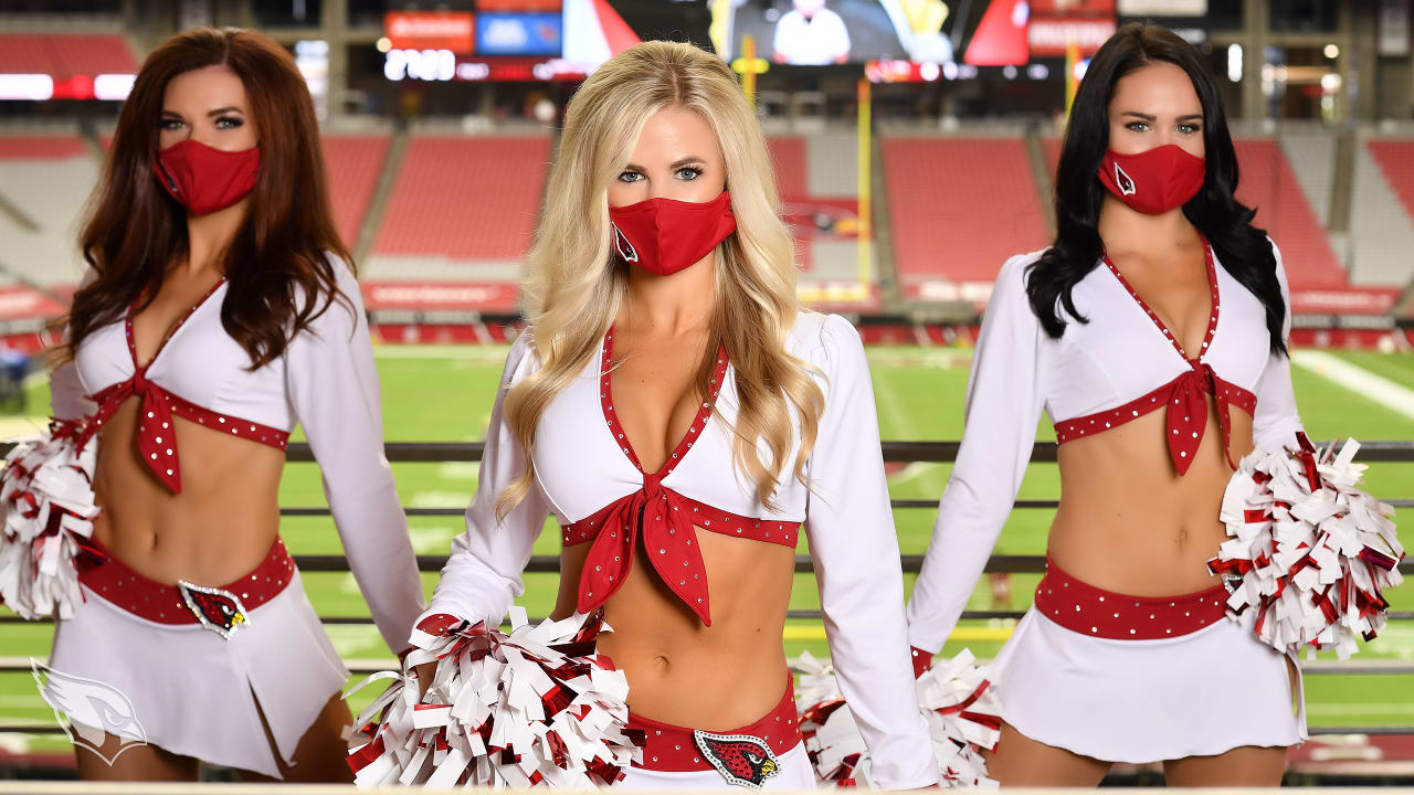 Cheerleaders At The Lions Game