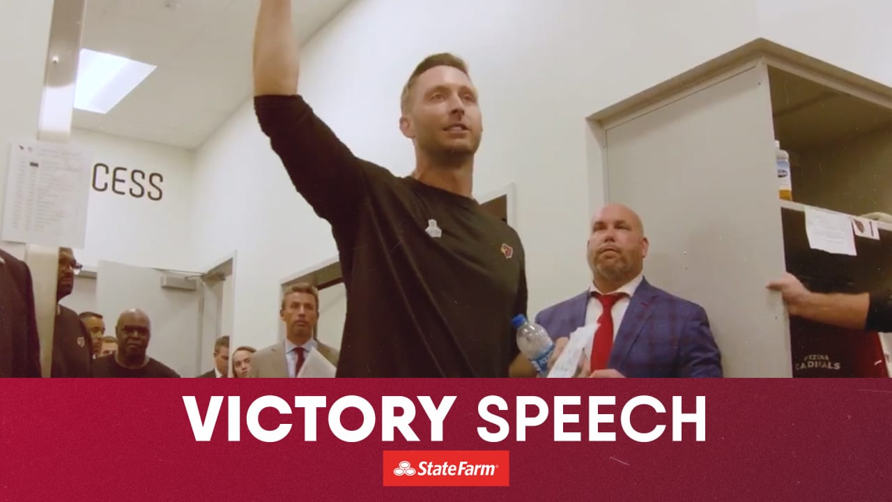 Victory Speech: 'That's A Hell Of A Win'
