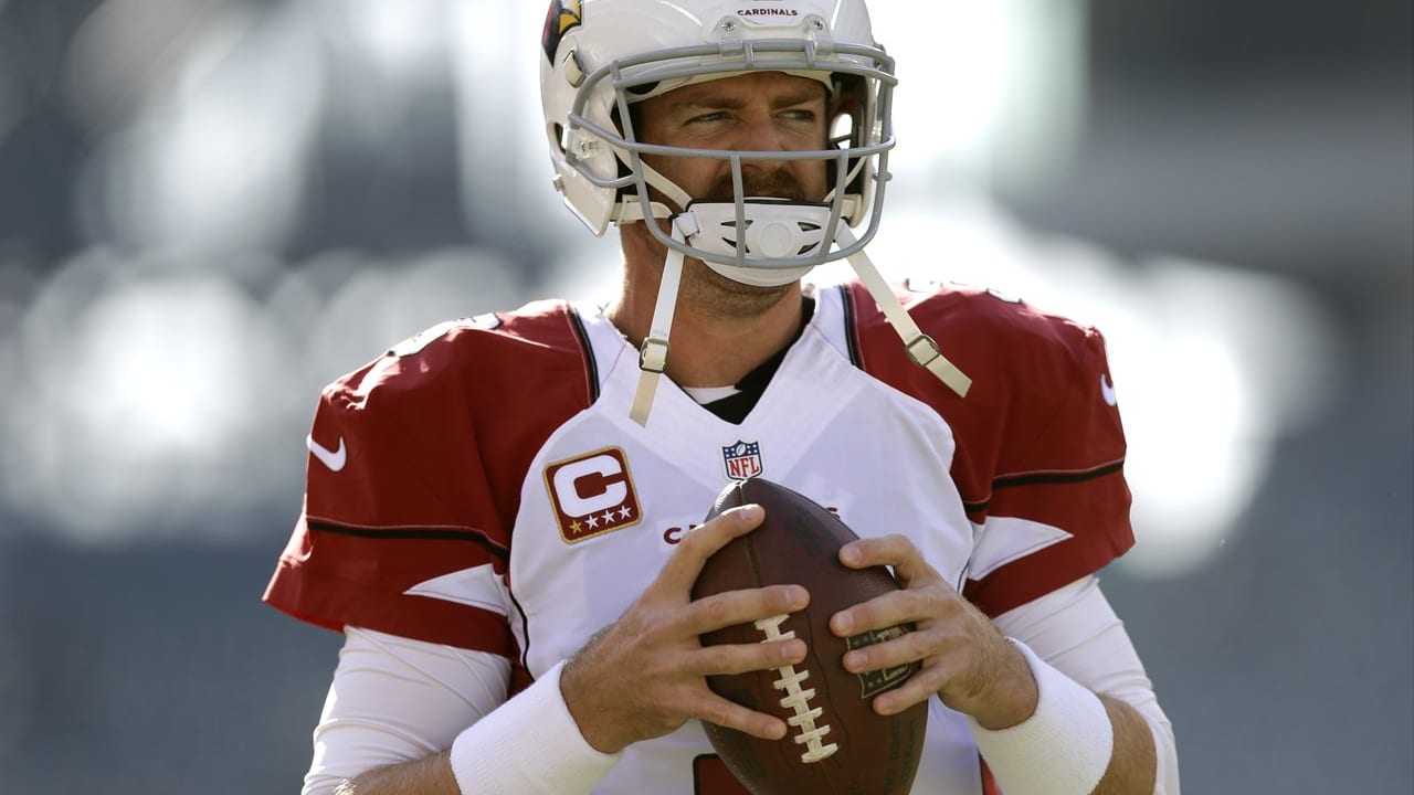 Palmer with the Cards and Raiders