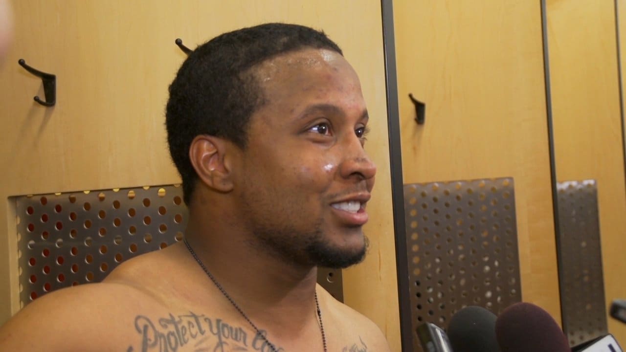 Rashad Johnson talks about his game saving play