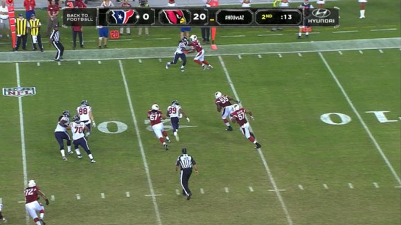 Marcus Benard's one handed pick