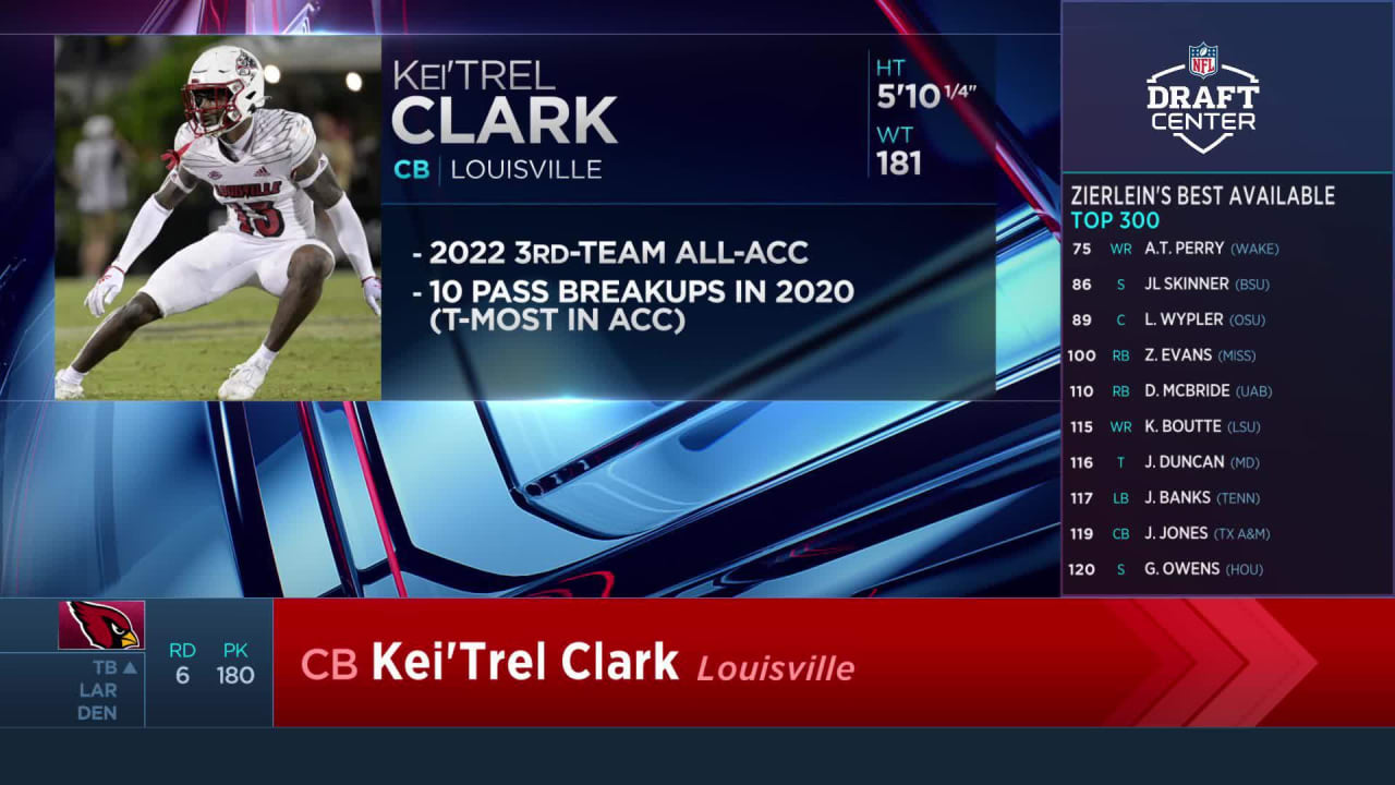 Cardinals Select Kei'Trel Clark With No. 180 Pick