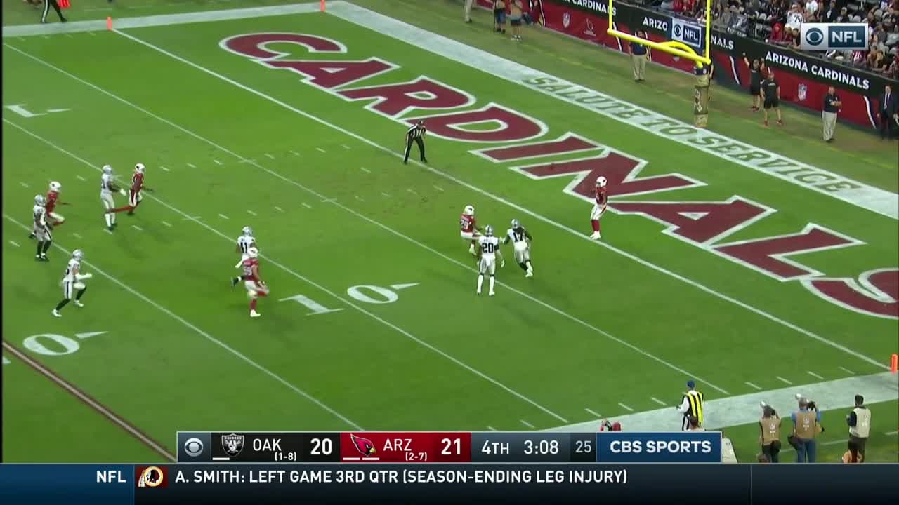 Cardinals Down Lee's Punt At 2-Yard Line