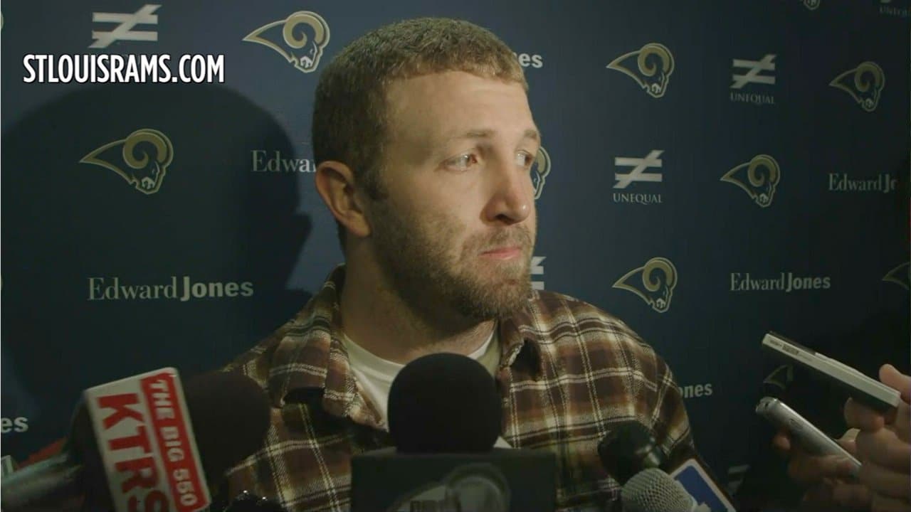 Rams QB Kellen Clemens on Cards pass rush