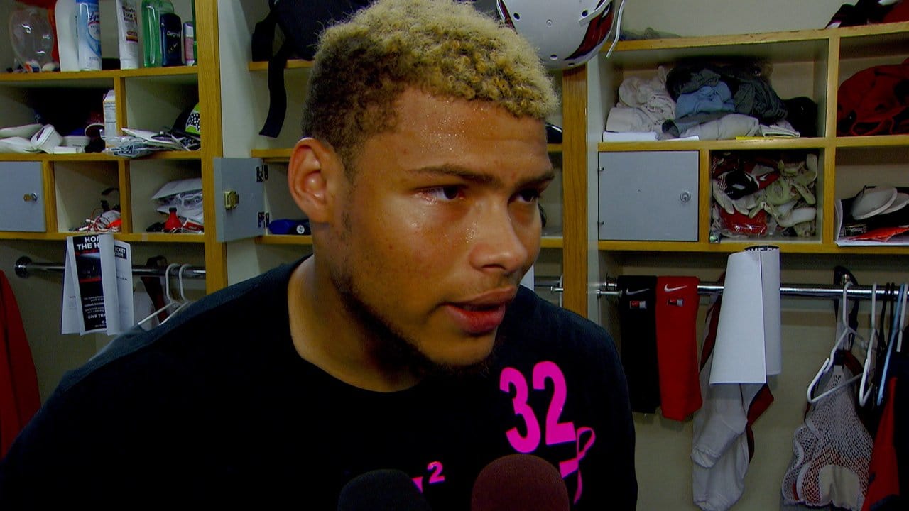 Mathieu calls Andrew Luck 'best QB I've ever seen'