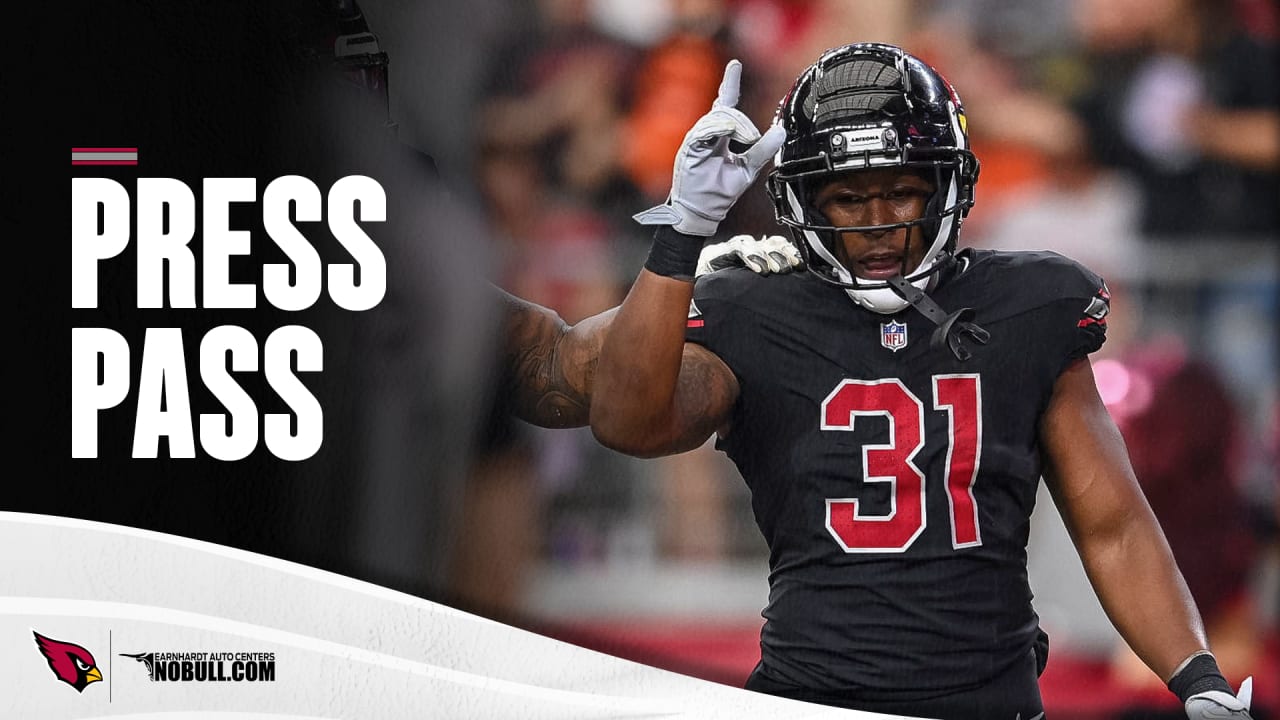 Emari Demercado Speaks With The Media Ahead Of Week 6 vs Rams