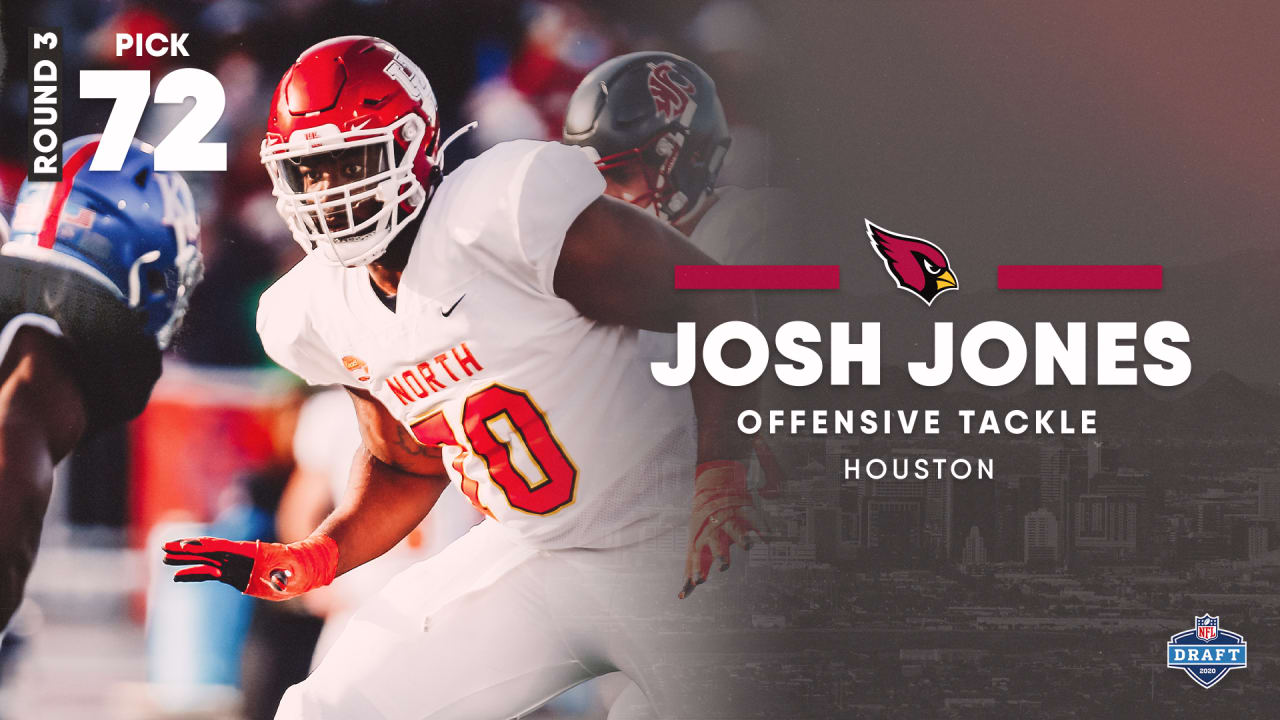 Cardinals Select Houston OT Josh Jones With No. 72 Overall Pick In Round 3