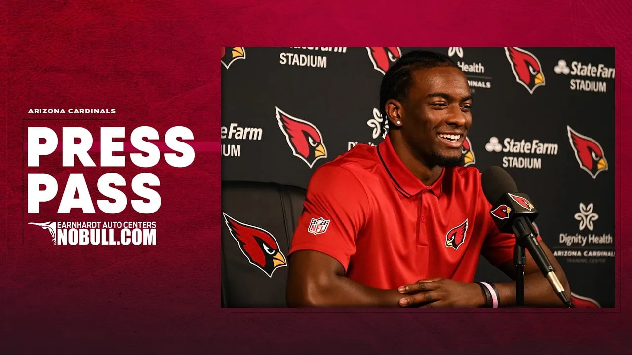 Garrett Williams Press Conference - Cardinals Rookie Mini Camp