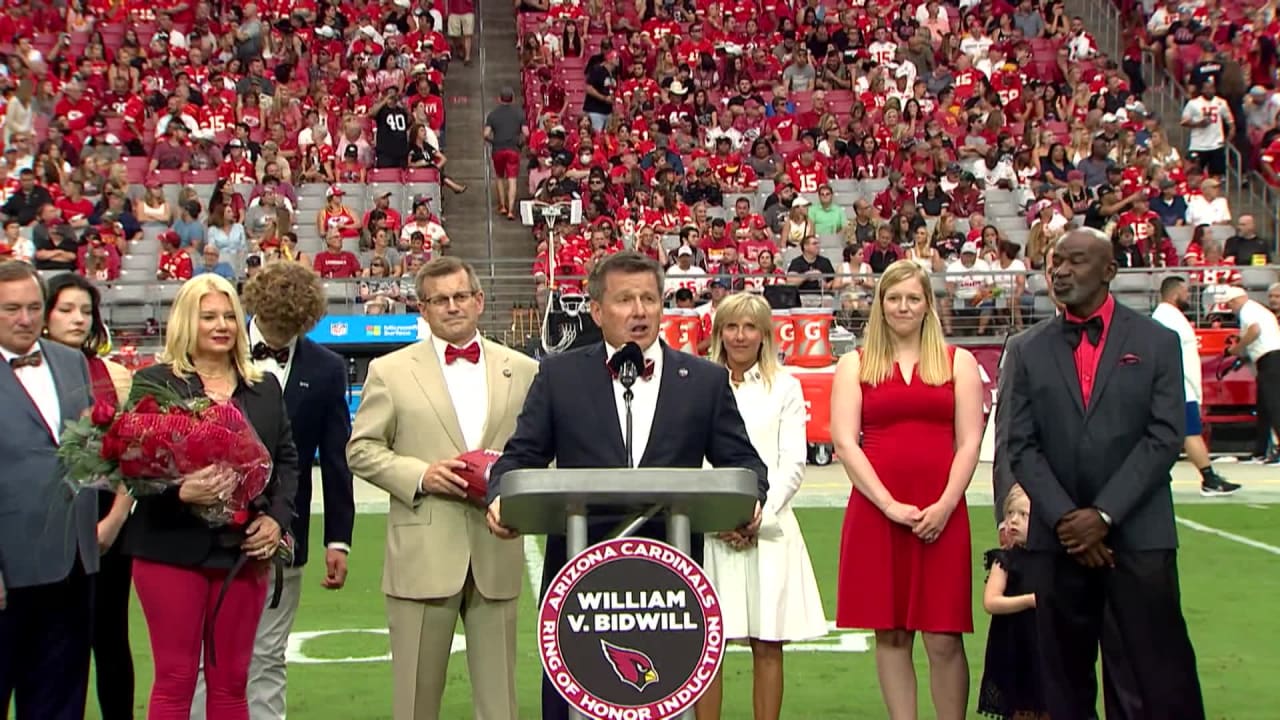 Ceremony To Put Bill Bidwill Into The Ring Of Honor