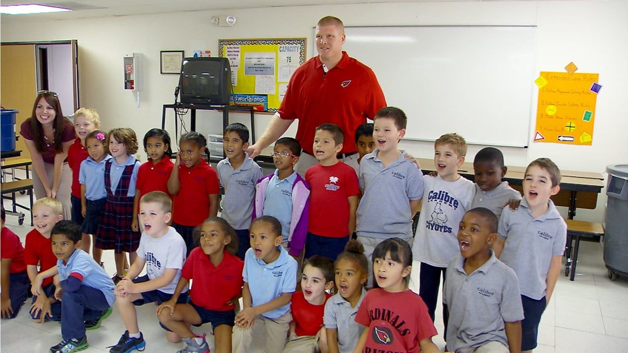 Milk & Cookies reading event at Calibre Academy