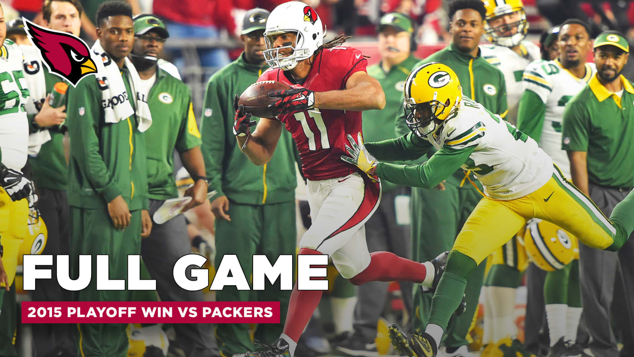 Full NFL Game: 2015 NFC Divisional Round - Packers at Cardinals
