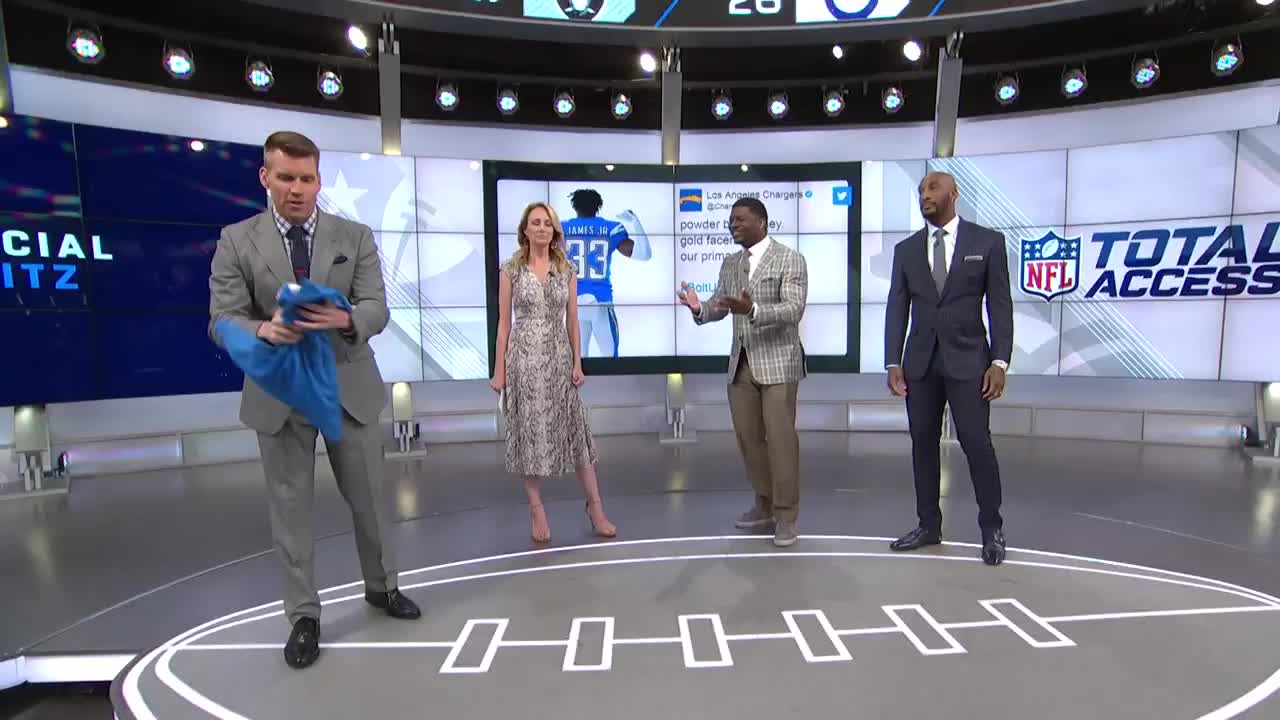 LT Reacts to Chargers Changing Home Uniforms to Powder Blue