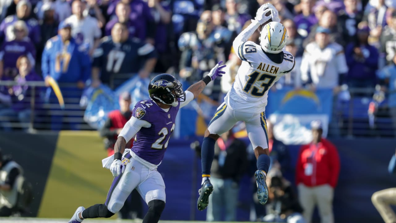 Rivers Lofts It to Leaping Allen for 17-Yard Pickup