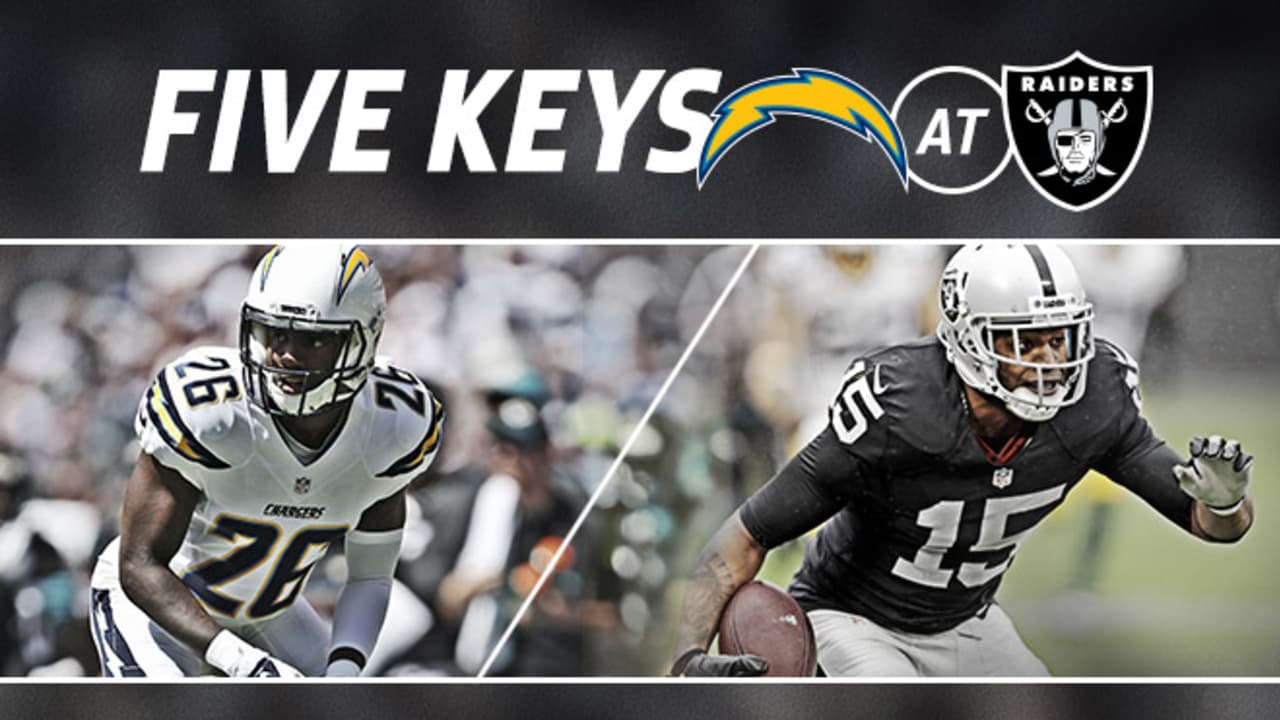 Five Keys: Chargers at Raiders