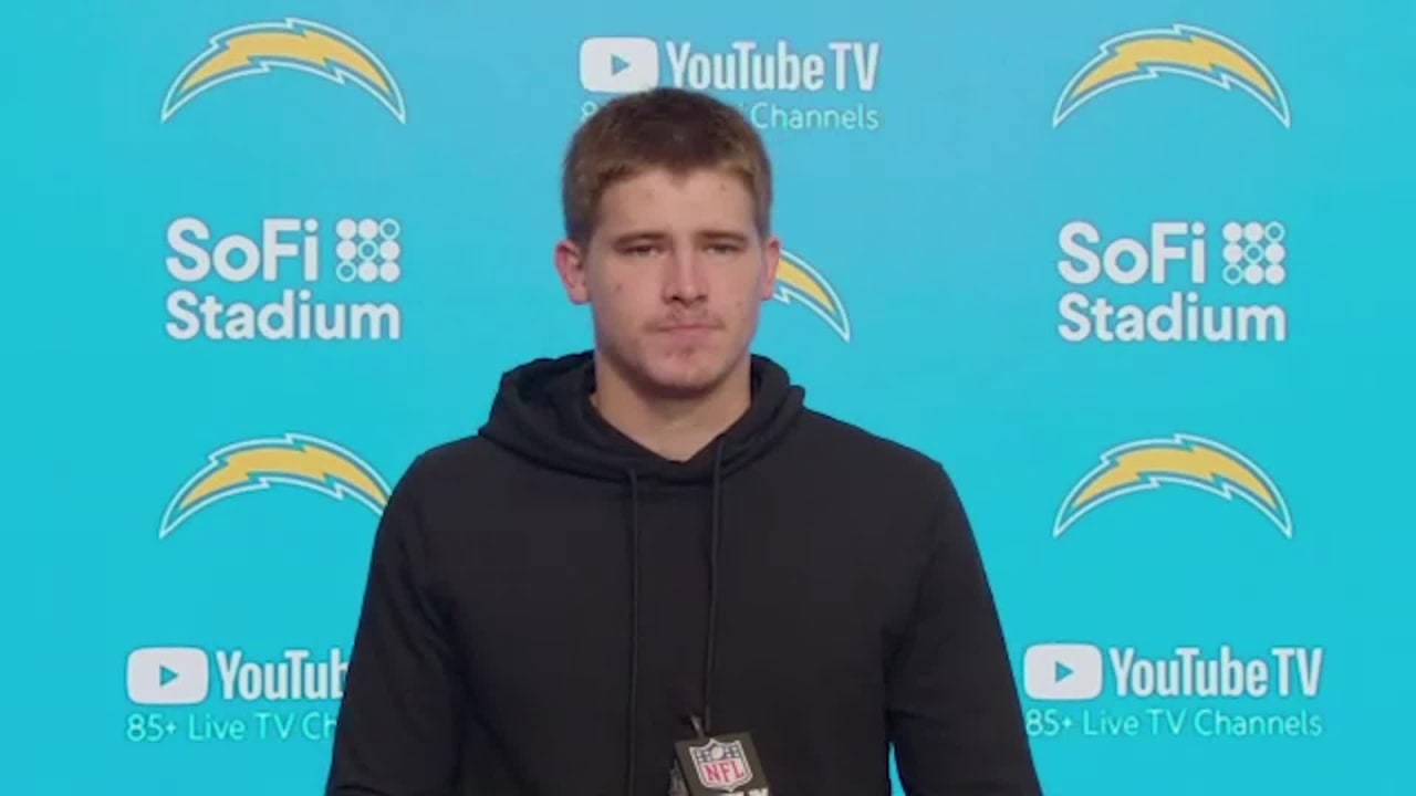 QB Justin Herbert Postgame Press Conference