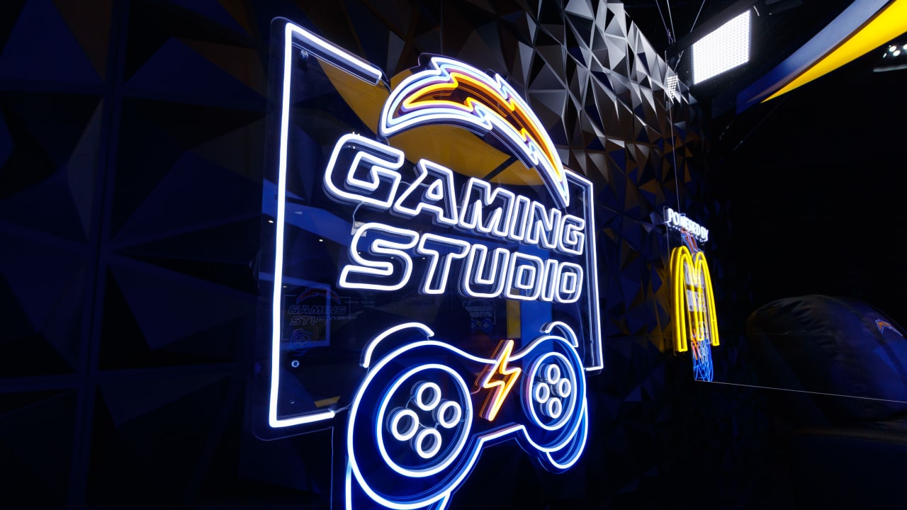 Inside the Chargers Gaming Studio